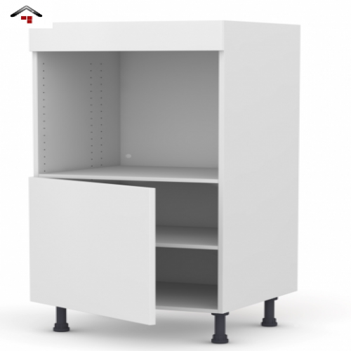 Caisson bas armoire complet four L60 H138 (hors pieds) Modulocuisine ...